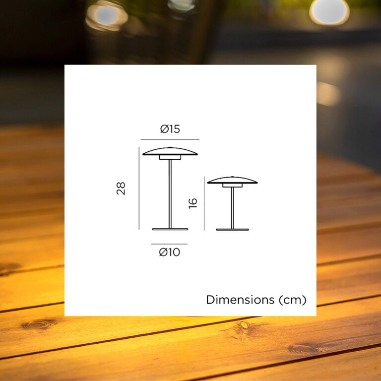SARDINIA 30 wireless decorative lamp