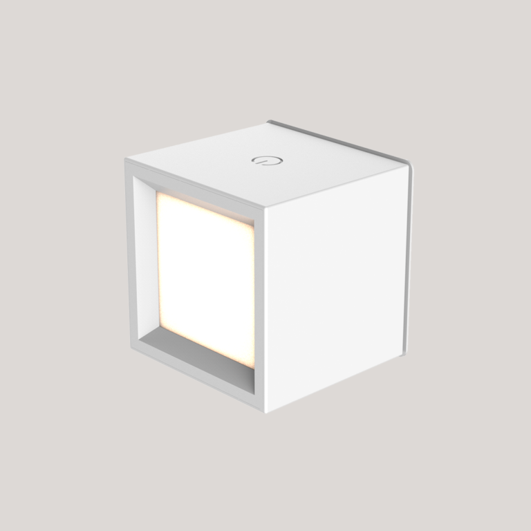 SQUARE CORDLESS WALL LIGHT FOR INDOOR USE BOX 8 - Newgarden
